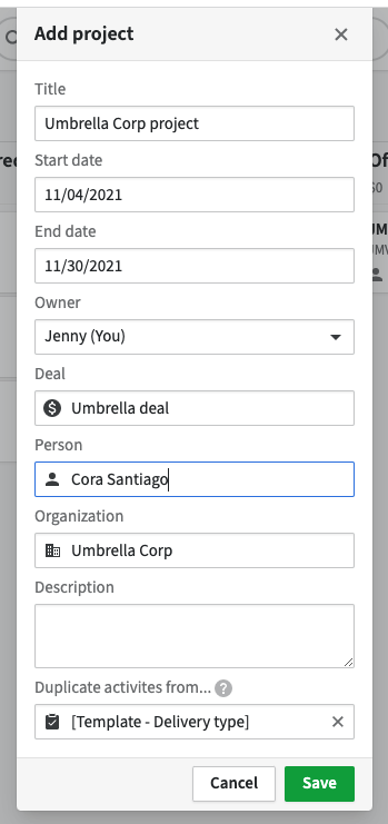 Projects by Pipedrive - Knowledge Base | Pipedrive